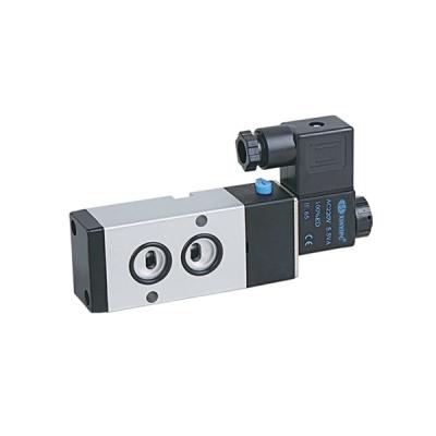 China 4V100-400 Series Normally Closed Pneumatic Solenoid Valve 5/2 Way 0.15-0.8MPa 10 Million Cycles for sale