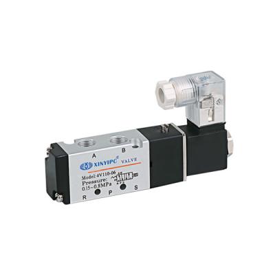 China 4V100-400 Series Pneumatic Control Valve 5/2 Way 3/2 Way with 10 Million Cycle Life and 0.15-0.8MPa Pressure Range for sale