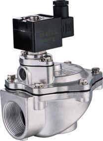 China DN40 Pneumatic Pulse Valve Right Angle ASCO Type 0.4-0.6MPa Working Pressure for Industrial Dust Collection Systems for sale