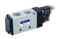 China 3/2 Way Air Operated Solenoid Valve 12V/24V DC with 0.4 MPa Pressure and 10 Million Life Cycles for sale