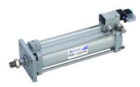 China XCA80x200 SC Type Pneumatic Air Cylinder with Flange and Solenoid Valve 0.1-0.9MPa for sale