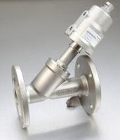 China PV400 Series 2/2 Way Angle Seat Valve with Flange Ends DN15-100 for High Flow Industrial Applications for sale
