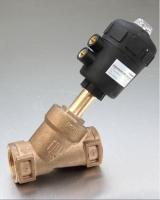 China PV600 Angle Seat Valve Gunmetal Body with Female Thread Port DN15-65 for High Flow Pneumatic Control for sale