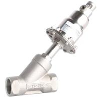 China PV700 2/2 Way Angle Seat Valve for Liquids & Gases, DN15-65 Port, +180°C Temperature Rating for sale