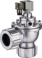 China Air Proof Pneumatic Pulse Valve G Type Right Angle Port Size DN25 ~ 45 for sale