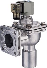 China Stable Diaphragm Control Valve , G Type Flange Type Pneumatic Solenoid Valve for sale