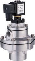 China DN40 F Type Submerged Pneumatic Pulse Valve with Thread Port 0.4-0.6 MPa Working Pressure for Dust Collection Systems for sale