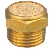 China BSLM Subminiature Pneumatic Silencer Muffler Brass G Thread 0-1.0MPa Operating Pressure for Noise Reduction for sale