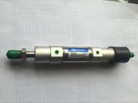 China Stainless Steel Mini Cylinder , Outer Buffer Double Shaft Air Pneumatic Cylinder for sale