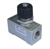 China AS Series One-Way Restrictive Valve 1.05MPa Pressure Rating with 1670L/Min Flow Control for Pneumatic Systems for sale
