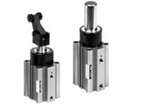 China RSQ Series Stopper Pneumatic Air Cylinder 20mm-50mm Bore Double Acting Block Cylinder for sale