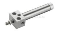 China DAB Stainless Steel Dual Rod Slim Air Cylinder 16-63mm Bore Double Acting with Squareness Cover for sale