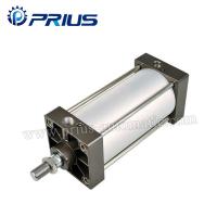 China SC/SU Standard Air Cylinders 32-320mm Bore with Adjustable Buffer Double Acting Pneumatic Design for sale