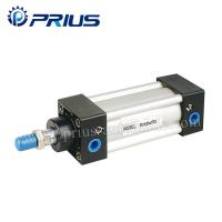 China SI Series ISO 15552 Pneumatic Air Cylinder 32-200mm Bore 50-800mm/s Speed Double Acting for sale