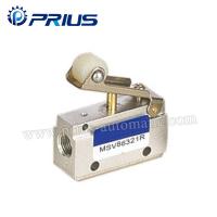 China MSV86321PB 3/2 Way Pneumatic Mechanical Valve with G1/8 Port and 12mm² Flow Area for Industrial Automation for sale