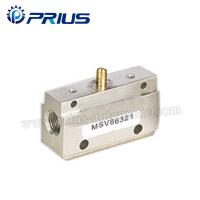 China MSV86321PB 3/2 Way Pneumatic Mechanical Valve with G1/8 Port and 12mm² Flow Area for Industrial Automation for sale