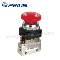 China MSV86321PB 3/2 Way Pneumatic Mechanical Valve with G1/8 Port and 12mm² Flow Area for Industrial Automation for sale