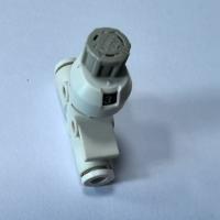 China Pneumatic Hose Fittings NPT Thread G1/8 Port Size Brass Straight Connector 100 PSI for sale