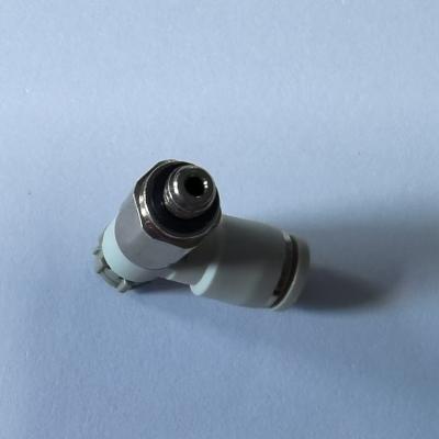 China Gray Pneumatic Tube Fitting G3/4 Push-to-Connect for Vacuum Systems 100 PSI for sale