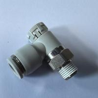 China Pneumatic Tube Fittings Push-to-Connect Straight G1/8 to G1/2 100 PSI -10°C to 80°C for sale