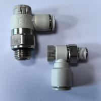 China Push-to-Connect Pneumatic Tube Fitting G1/2 Black 100 PSI Straight Connector for sale