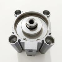 China CQ2WB Series Double Rod Double Acting Compact Air Cylinder 12mm to 100mm Bore for sale