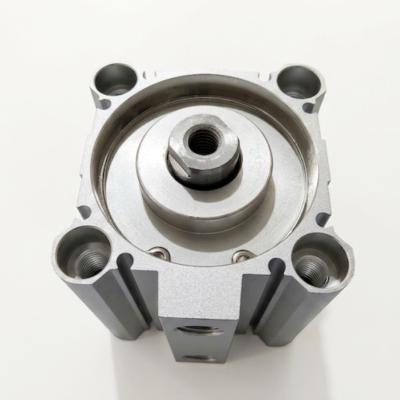 China CQ2WB Series Double Rod Double Acting Compact Air Cylinder 12mm to 100mm Bore for sale