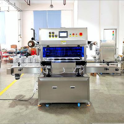 China Oatmeal Barrel MAP Sealing Machine 60 Barrels/Min User Friendly for sale