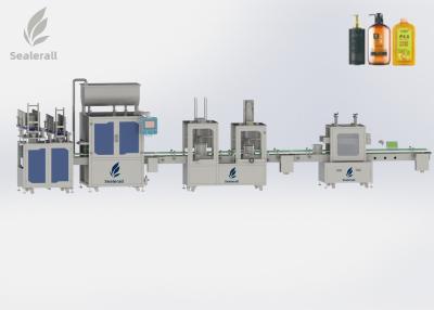 China Corrosion Resistant Automatic Liquid Filling Line Shampoo Bottle Filling Machine High Accuracy for sale