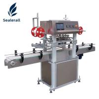 China Accurate Aluminium Foil Bottle Sealing Machine High Speed With Program Control for sale