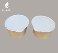 China Energy Saving Fully Automatic Cup Sealing Machine Accurate With Aluminum Lid for sale