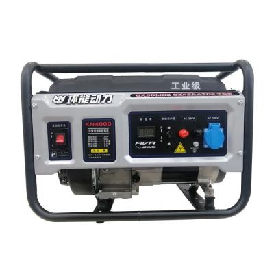 China Series KN4000 electric start gasoline generator 3500w for sale