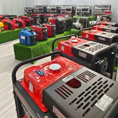 China Open Frame Type 6.5 Kw Diesel Generator Household Portable Three Phase Generator for sale