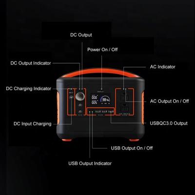 China Solar Portable Power Stations for Laptop EU Warehouse 500Wh Outdoor for sale