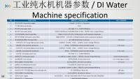 China Inline cleaning machine and Rinse water recovery and purification system for sale