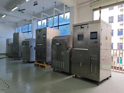 China PLC Automatic Control Pallet Cleaning Machine 80L Liquid Tank Capacity Dry Time 5 To 15 Minutes For Various Pallet Types for sale