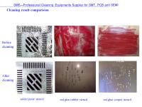 China SMT Stainless steel template cleaning machine SME-750-A2  750mm*750mm*40mm*2pcs for sale
