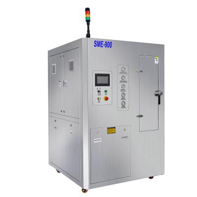 China 29*29 Inches size Smt Stencil Cleaner Aqueous Liquid Wash DI Water Rinse Hot Air Dry Solder Paste Cleaning Machine for sale