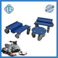 China snowmobile dolly for gravel stand wheel dolly shape customization for sale