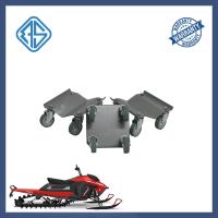 China 1500 Lbs Load Snowmobile Dolly Cart TPE PP Wheel Snowmobile Ski Dolly Set for sale