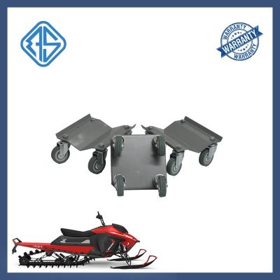 China 1500 Lbs Load Snowmobile Dolly Cart TPE PP Wheel Snowmobile Ski Dolly Set for sale