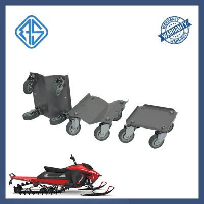 China Large Bearing Trailer Snowmobile Moving Cart Wheels Anti-Slip for sale