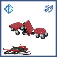China PVC Wheel Snowmobile Garage Dolly 8in 1500 Pounds Heavy Duty Snowmobile Shop Dolly for sale