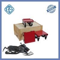 China Rubber Cover Snowmobile Roller Set PVC Wheel  1500 Pounds Snowmobile Ski Dollies for sale