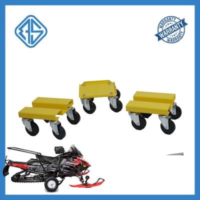 China Anti-Rust Powder Coating Snowmobile Wheel Dollies Set Heavy Steel for sale