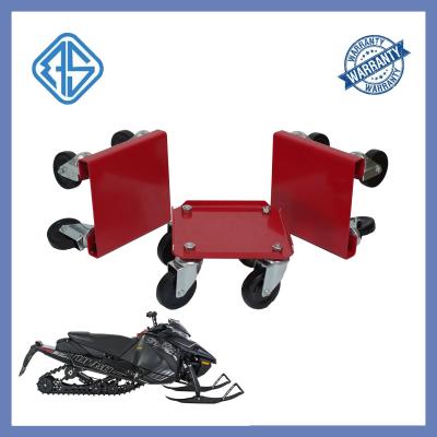 China Weights 1500 Pounds Snowmobile Wheel Dollies Motorcycle 10 Inch Flat Plate for sale