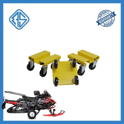 China Bind Belt Snowmobile Wheel Dollies Moving Painted Steel Load 1500 Pounds for sale