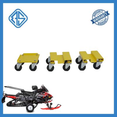 China Nylon Straps Yellow Snowmobile Wheel Dollies For Gravel Anti-Slip for sale