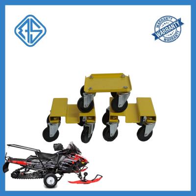 China PVC V-Slide Vehicle Dolly Wheel Snowmobile Motorcycle Dolly For Garage for sale