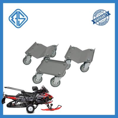 China Motorcycle Roller Snowmobile Flat Dollies 1500 Lb Belt Rubber Loaded for sale